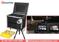 China UVSS Camera Under Vehicle Inspection Equipment 100W 21in LCD RS422 for sale