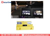 China AC220V Under Vehicle Inspection System 21 Inch Monitor FCC With ALPR Camera for sale