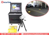 China 22 Inch Monitor Mobile Under Car Scanning System With License Plate Recognition ALPR Camera for sale