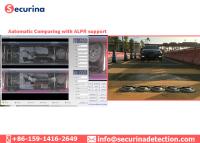 China Easy Installations Under Vehicle Scanner Surveillance Machine With HD Line Scan Camera for sale