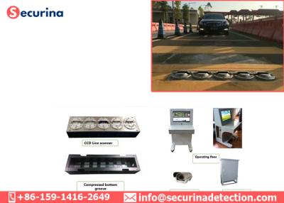 China 5000*2048 Pixels UVSS System 100W Auxiliary Light Under Vehicle Surveillance Machine for sale