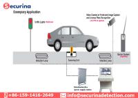 China Embedded Line CCD UVSS System Camera Vehicle Screening 100W For Car Bomb Detector for sale