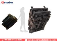 China Super Sensitivity Mobile Remote Walk Through Metal Detector Gate With Long Time Power Supply for sale