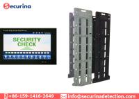 China Exhibition Hall Inspection Metal Detector Door Frame 255 Degree 24 Zones IP67 for sale