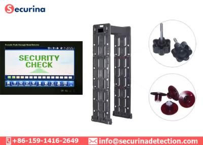 China IP67 Waterproof Walk Through Metal Detector Security Gate Easy Self Assembly for sale