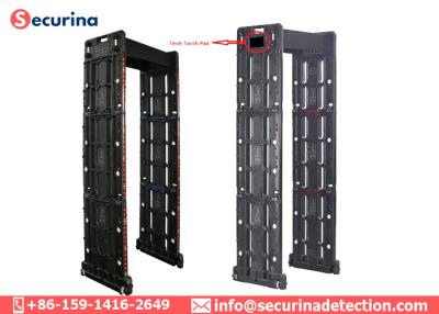 China IP65 Waterproof Security Archway Walk through Metal Detector Portable Type for sale