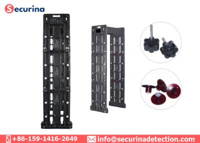 China Super Sensitivity Mobile Remote Walk Through Metal Detector Gate With Long Time Power Supply for sale