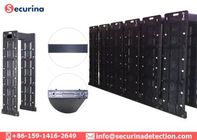 China Hotel Airport Security Walk Through Metal Detector , Security Gate Scanner Easy To Move for sale