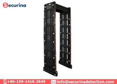 China Archway Door Frame Airport Security Detector , Walk Through Metal Detector Foldable for sale