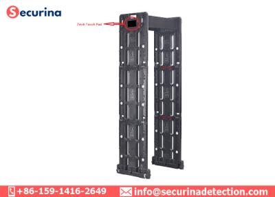China Airport Door Frame Metal Detector Portable Durable With Intelligent Alarm System for sale