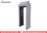 China Archway Door Frame Airport Security Detector , Walk Through Metal Detector Foldable for sale