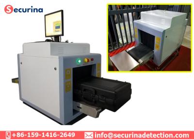 China High Speed X Ray Scanning Machine Baggage , X Ray Airport Scanner 6-8mm Steel for sale