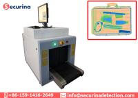 China Small Size X Ray Baggage Scanner Single Energy Small Parcel Metal Detector Conveyor for sale