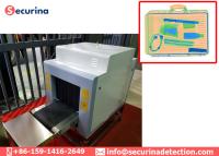 China High Speed X Ray Scanning Machine Baggage , X Ray Airport Scanner 6-8mm Steel for sale