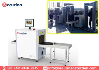 China 4 Colors Scanning X Ray Baggage Scanner Multilingual With Conveyor Loading 150kgs for sale