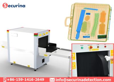 China Tunnel Size 60x40cm Airport Baggage Scanner Machine With Color Scanning Image for sale