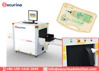 China 38-40AWG Resolution X Ray Baggage Scanner Machine 140KV With Color Scanning Image for sale