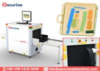 China 60x40cm Tunnel Size X Ray Baggage Scanner Machine 4 Color Scanning Image 38-40AWG for sale