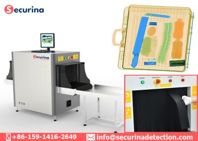 China 38-40AWG Resolution X Ray Baggage Scanner Machine 140KV With Color Scanning Image for sale