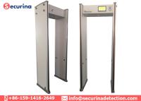 China Tamper Proof Pass Through Metal Detector 33 Pinpoint Zone By Hardware Loacking Keypad for sale