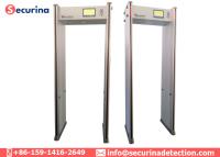 China 33 Zones High Sensitivity Metal Detector , Archway Security Gate For Explosive / Gun for sale