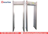China 33 Pinpoint Zones Walk Through Security Detector Tamper Proof With Lock / Password for sale