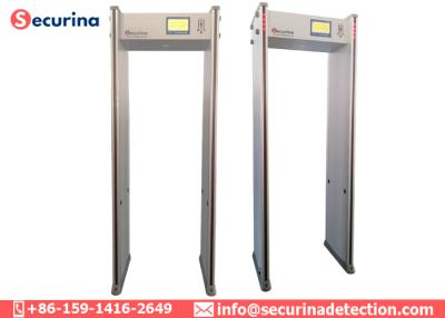 China Arch Metal Walk Through Security Detector 33 Multi - Zone 7 Inch LCD Screen 50/60Hz for sale