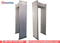 China 33 Zones High Sensitivity Metal Detector , Archway Security Gate For Explosive / Gun for sale