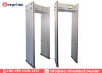 China Two Led Light Bar 33 Zones Metal Detector Security Doors For Weapon Detection for sale