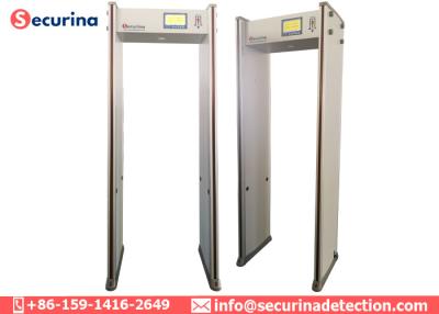 China Arch Checkpoint Multi Zone Metal Detector Search Gate For Hotel Security Inspection for sale