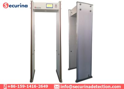 China 24 Zones Arched Metal Airport Security Detector AC100V~240V 2 Years Warranty for sale
