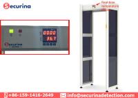 China Infrared Thermometer Door Airport Security Detector Prevent Covid -19 Coronavirus for sale