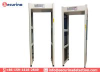 China 10W Door Frame Metal Detector Non Contact Temperature Sensor AC 100~240V for sale