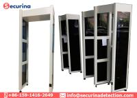 China Real Time Display Walk Through Security Detector Human Temperature Detection for sale