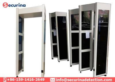 China Real Time Display Walk Through Security Detector Human Temperature Detection for sale