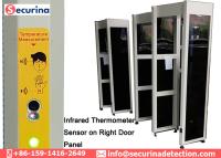 China Infrared Thermometer Door Airport Security Detector Prevent Covid -19 Coronavirus for sale