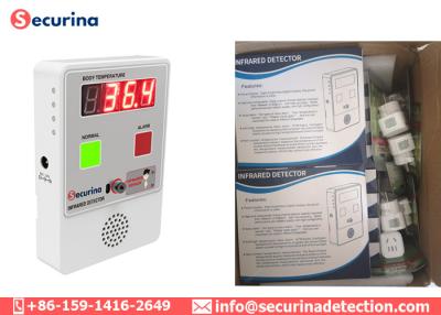 China Portable Walk Through Body Scanner Temperature Sensing System With Voice Broadcast for sale