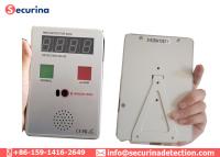 China White Iron Portable Body Temperature Screening Box With LED Light / Sounds Alarm for sale