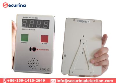 China White Iron Portable Body Temperature Screening Box With LED Light / Sounds Alarm for sale