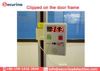 China Voice Broadcase And LED Alarm Portable Body Temperature Thermal Scanner Box with CE, FCC certificates for sale