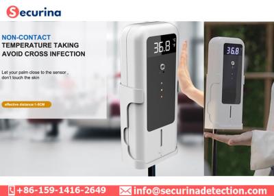China 3W Power Consumption Non contact Thermomter and Automatic Sanitizer Dispenser for Preventing COVID-19 for sale