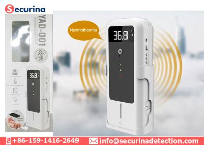 China LED display Automatic Temperature Measure Induction Hand Sterilizer for Banks, Hotels, Schools for sale