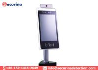China Automatic Alarming Contactless Body Temperature Scanner Facial Recognition System With ±0.5 ºC Temperature Accuracy for sale