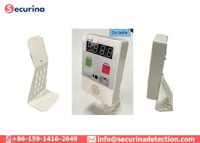 China LED Display Touchless Fever Detection System By Measuring Forehead Or Wrist for sale
