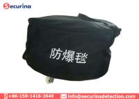 China Black Ballistic Collar Bomb Blast Suppression Blankets For Threats Protection for sale