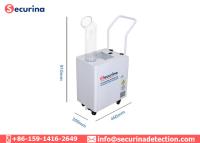 China Ultrasonic Mobile Sanitizer Sterilization Equipment Wired / Wireless Power Supply for sale