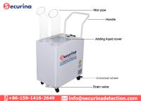China 10L Capacity Mobile Ultrasonic Atomization Sterilization Sanitization Machine for sale