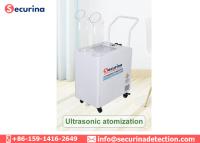 China Stainless Steel Mobile Ultrasonic Atomization Disinfection Machine To Prevent COVID-19 for sale