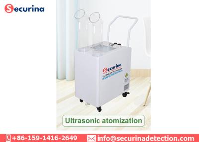 China Stainless Steel Mobile Ultrasonic Atomization Disinfection Machine To Prevent COVID-19 for sale