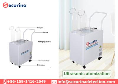 China Stainless Steel Mobile Disinfection Atomizer Sterilization Fogger with CE Certificates for sale